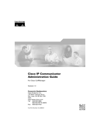 Cisco IP Communicator - User manual, User Guide, User guide