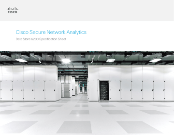 Cisco Secure Network Analytics Data Store Specification | Manualzz