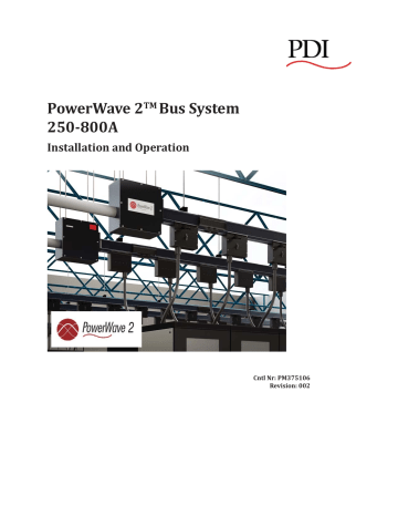 Eaton PowerWave 2 Bus System Owner's Manual | Manualzz