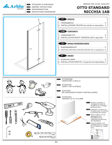 Arblu OTTO STANDARD Montageanleitung | Manualzz