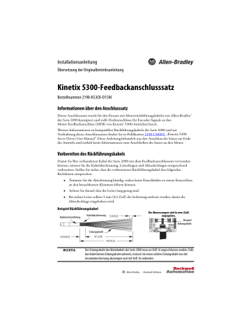 Allen-Bradley Kinetix 5300 Installationsanleitung | Manualzz