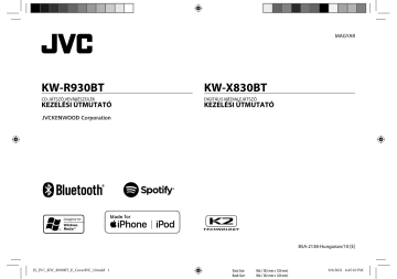 JVC KW-R930BT 2-DIN CD Receiver Instruction manual | Manualzz