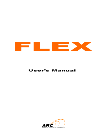 Radio Remote Control System FLEX User's Manual | Manualzz