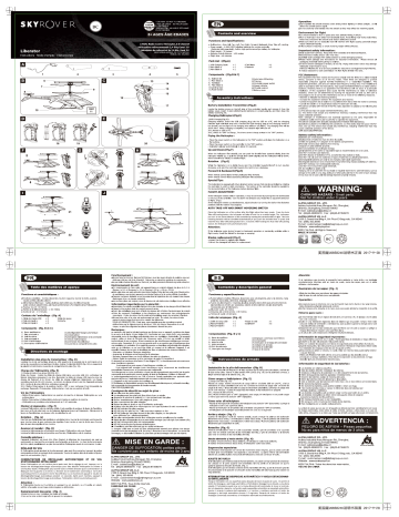 SKYROVER Liberator helicopter User manual | Manualzz