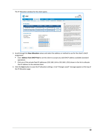 ARRIS NVG599 VDSL2 Gateway Administrator's Handbook | Manualzz