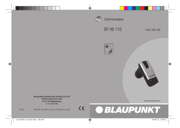 Bluetooth Headset BT HS 112 User Manual | Manualzz