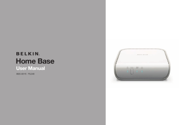 Belkin Home Base User Manual | Manualzz