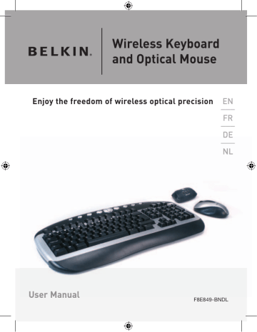 Belkin Wireless Keyboard User Manual | Manualzz