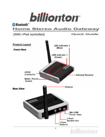 Audio Gateway Quick Guide | Manualzz