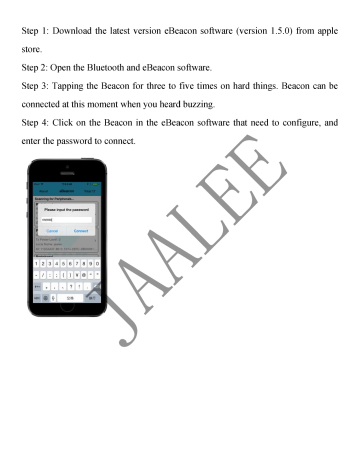 Jaalee Beacon User manual | Manualzz