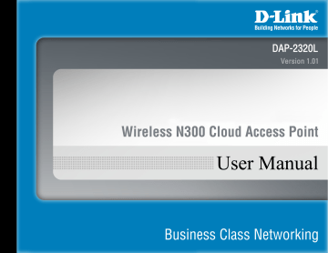 D-Link N300 DAP-2320L User Manual | Manualzz