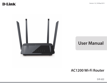 D-Link DIR-822 Wi-Fi Router User Manual | Manualzz