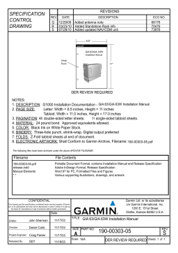 Garmin GIA 63 W - User manual