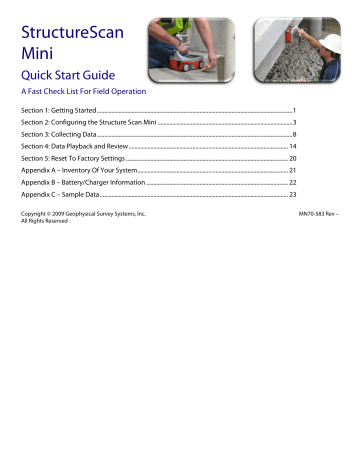 Structure Scan Mini Quick Start Guide | Manualzz