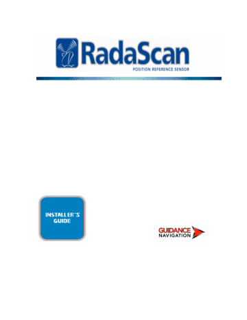 Marine Radar RadaScan - Installer's Guide | Manualzz