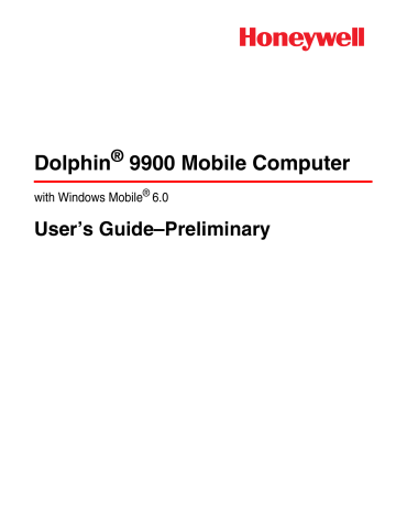 Dolphin 9900 9900 User’s Guide | Manualzz