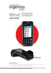 Ingenico MOVE 5000 - User manual, quick guide, User Guide