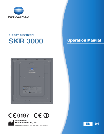 Direct Digitizer SKR 3000 Operation Manual | Manualzz