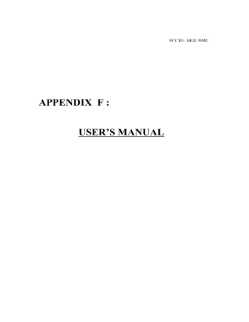 Monitor L1920P User's Manual | Manualzz