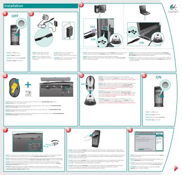 Logitech Wireless Mouse and Keyboard Installation Guide | Manualzz
