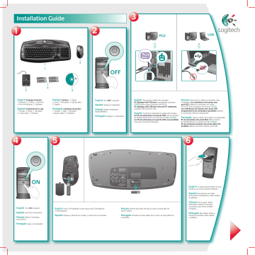 Logitech Keyboard and Mouse Installation Guide | Manualzz