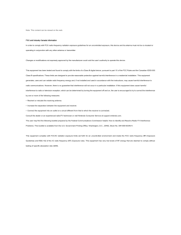 Gaming Controls FCC and IC Information | Manualzz