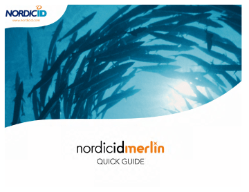 Nordic ID Merlin Quick Guide | Manualzz