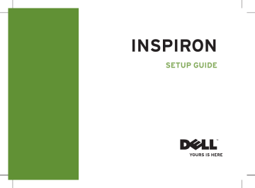 Dell Inspiron 910 Setup Guide | Manualzz