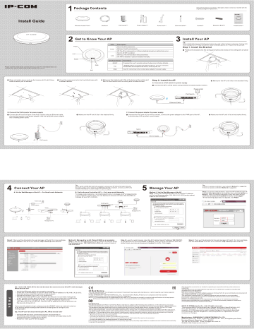 IP-COM Wireless Access Point Install Guide | Manualzz