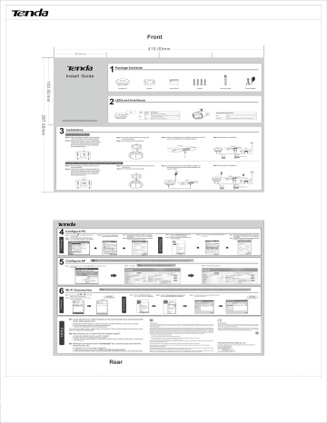 Tenda Wireless AP Install Guide | Manualzz