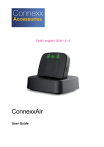 ConnexxAir User Guide | Manualzz