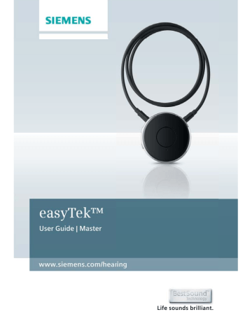 Siemens easyTek hearing aid User Guide | Manualzz