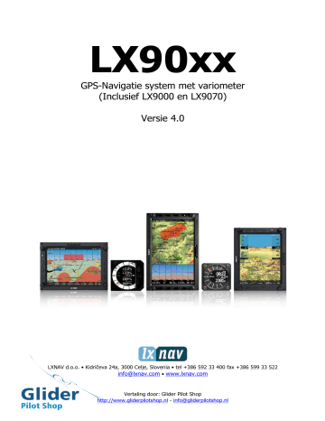 LX NAV LX9000 de handleiding | Manualzz