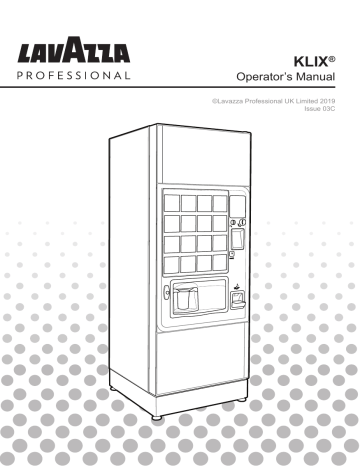 LAVAZZA KLIX Momentum H, KLIX Series Operator's Manual | Manualzz