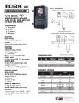 TORK DTU40 Digital Lighting Timer Operating Guide | Manualzz