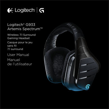 Logitech G Logitech G933 Artemis Spectrum Casque Gamer sans Fil User ...