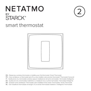 Netatmo Thermostat Connecté et Intelligent Specifications | Manualzz