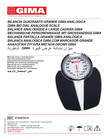 Gima 27239 Manual de usuario | Manualzz