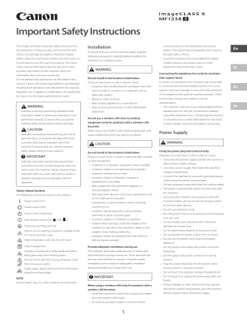 Canon imageCLASS X MF1238 II printer Instructions | Manualzz
