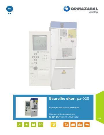 ormazabal ekor.rpa-020 Serie Betriebsanleitung | Manualzz