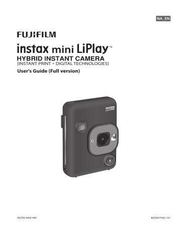 Fujifilm Intax Mini LiPlay User Manual | Manualzz