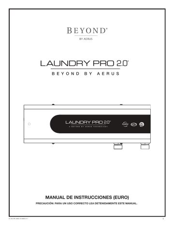 Aerus Laundry Pro 2.0 Manual de usuario | Manualzz