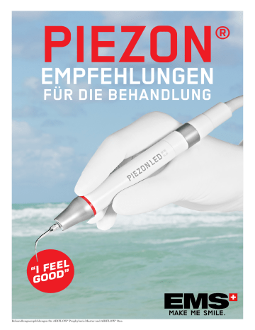 EMS Piezon Empfehlungen Für Die Behandlung | Manualzz
