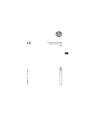IFM LI5142 Sensor for point level detection Instrucciones de operación ...