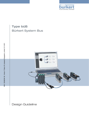 Burkert 8605 PWM control electronics User Manual | Manualzz