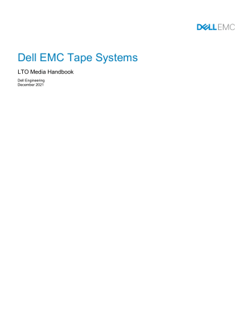Dell PowerVault TL1000 storage Administrator Guide | Manualzz