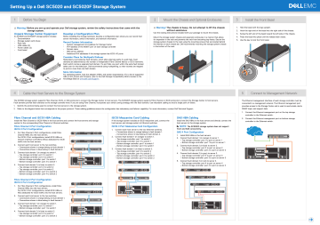 Dell Storage SC5020 storage Quick Start Guide | Manualzz