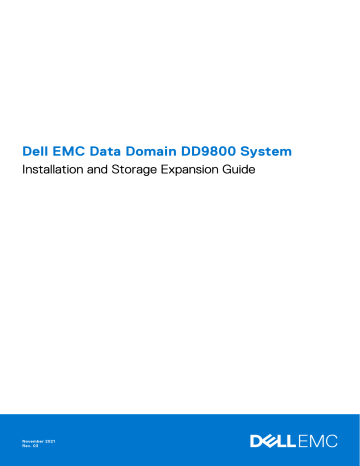 Dell DD9800 Appliance Owner's Manual | Manualzz