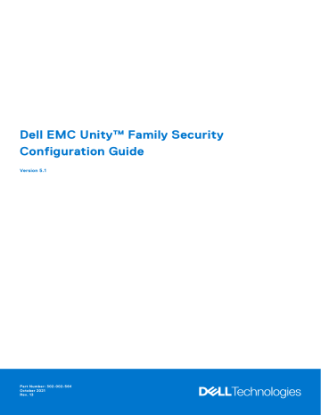 Dell EMC Unity XT 480F storage Configuration Guide | Manualzz