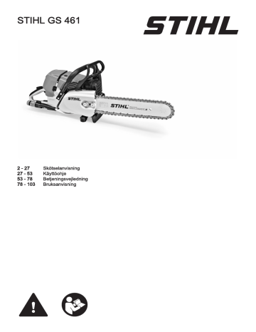 STIHL GS 461 Instruction manual | Manualzz